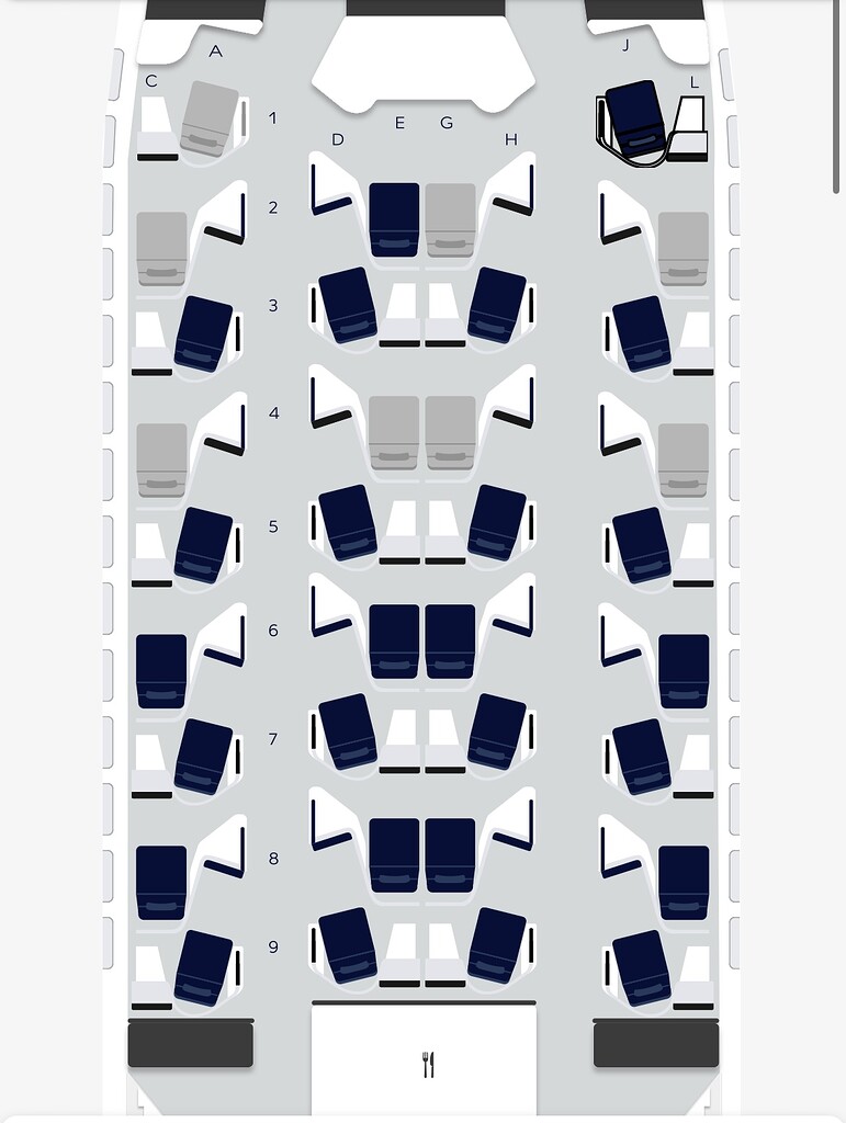 Empfehlung Sitzplätze Business für Kinder (AF A350-900) - Fliegen ...